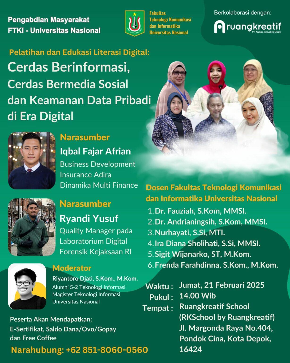 Magister Teknologi Informasi – Fakultas Teknologi Komunikasi Dan Informtika